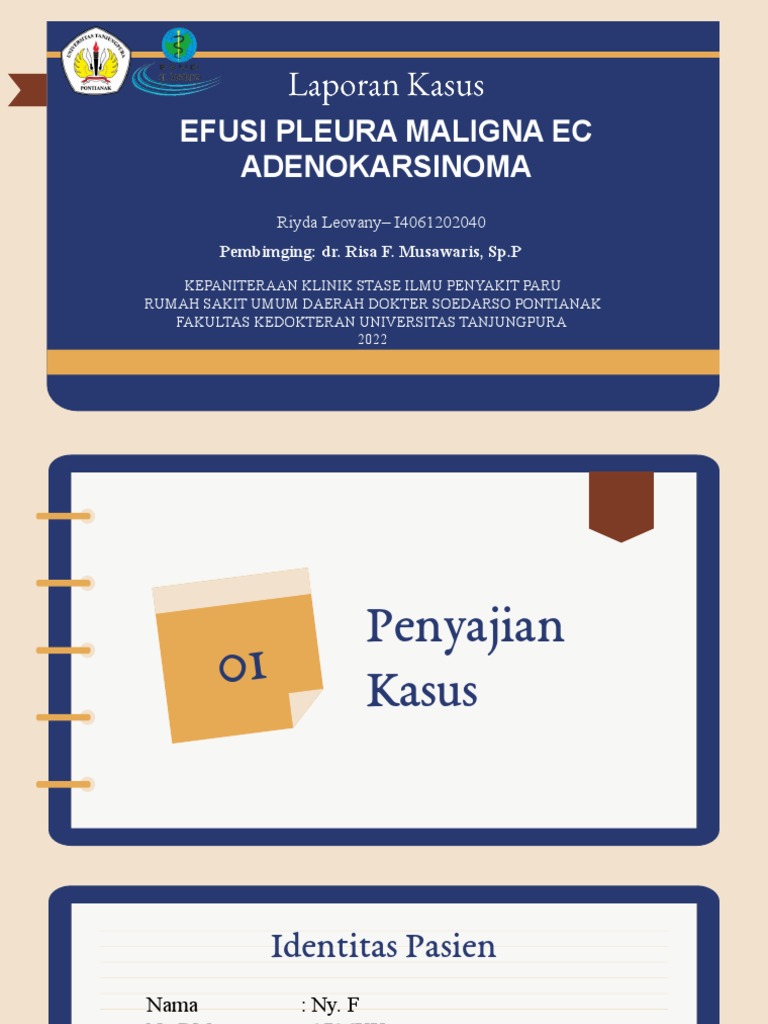 Laporan Kasus Efusi Pleura | PDF