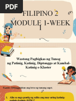 Katinig at Patinig | PDF
