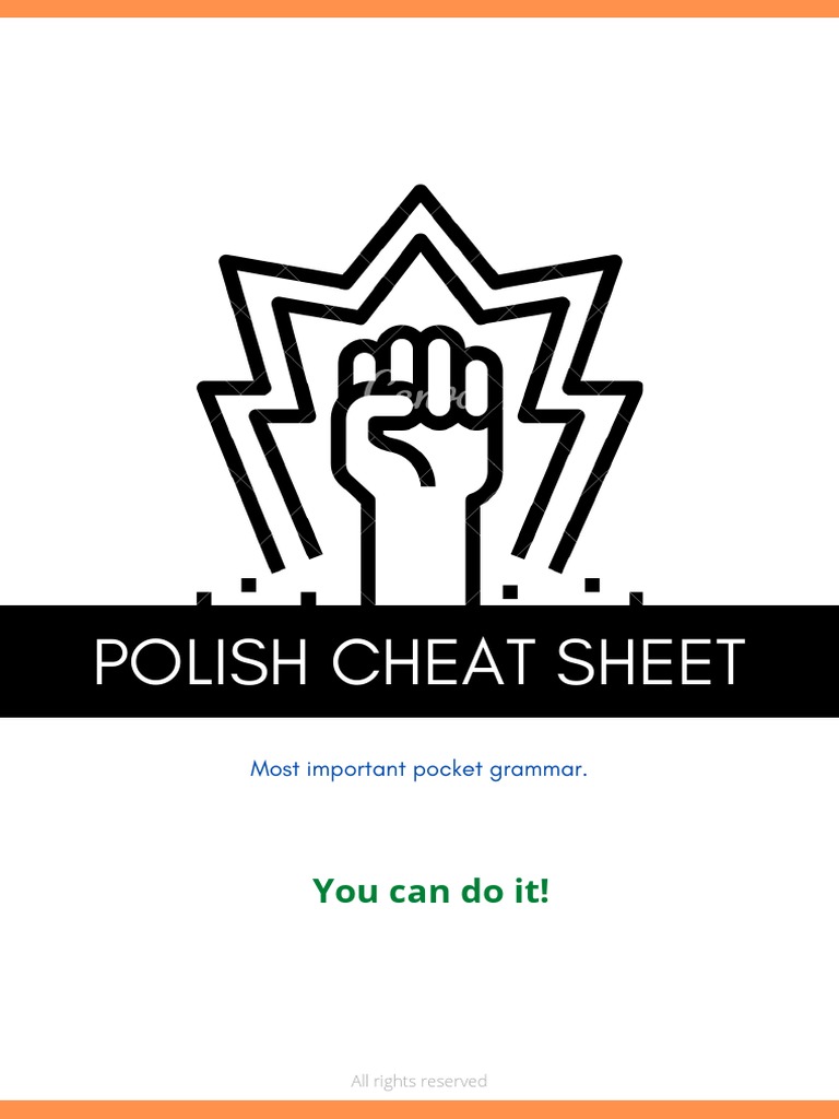 Polish Cheat Sheet | PDF