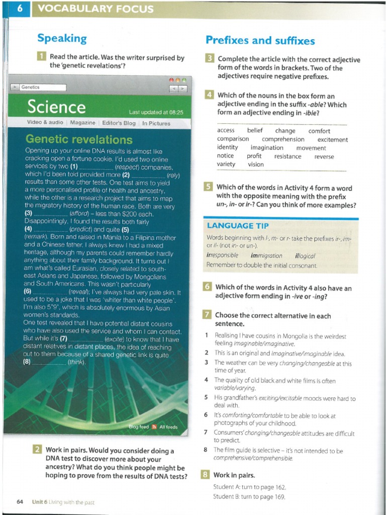 Gold Advanced Coursebook 2015 Exam - Compress 65 68 | PDF