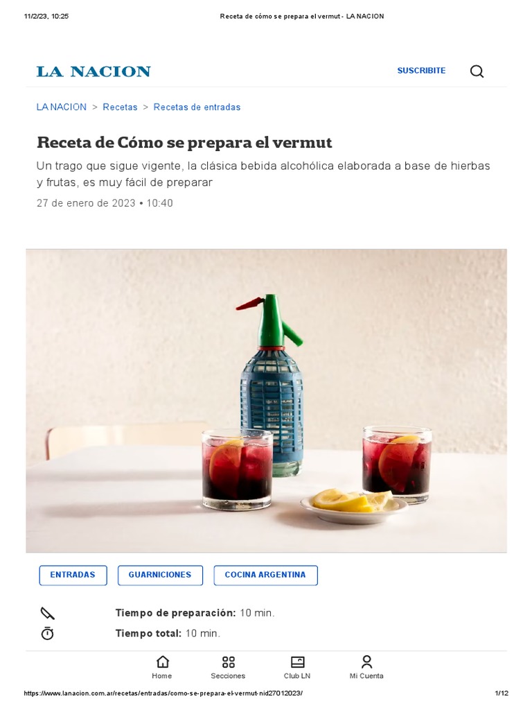 Prepara Vermut en 4 Sencillos Pasos | PDF | Vino | Preparación de ...