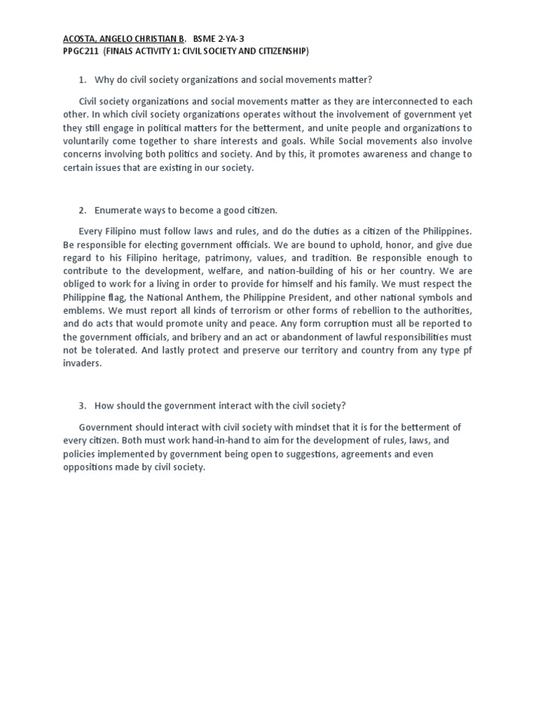 PPGC 211 Finals Activity | PDF