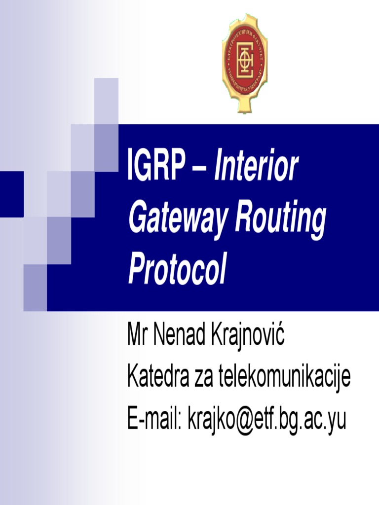 IGRP | PDF