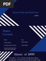 Davao Penal Colony Overview and History | PDF | Prison | Sports