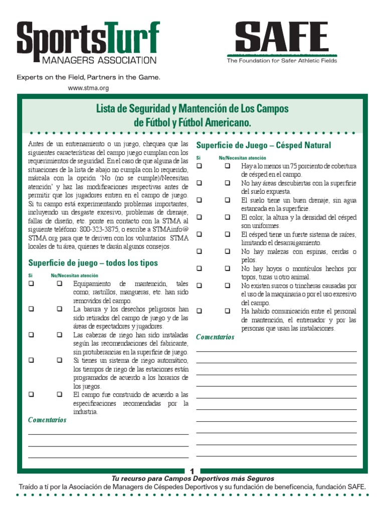 Seguridad en Campos de Fútbol | PDF | Asociación de Futbol