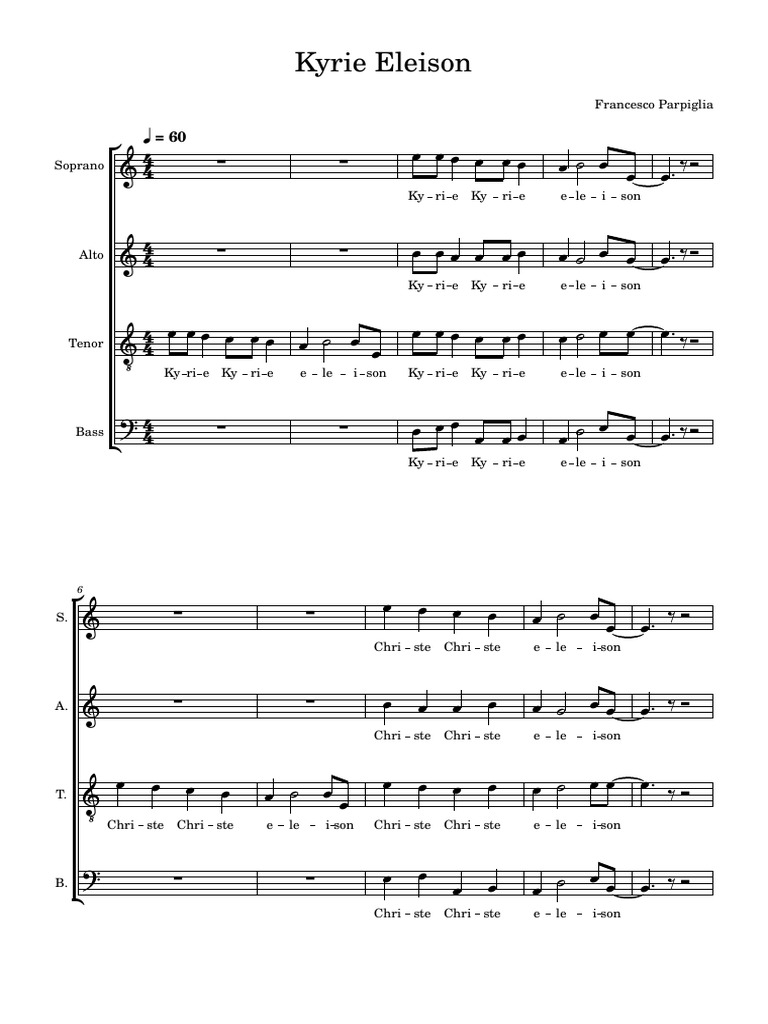 Kyrie Eleison | PDF