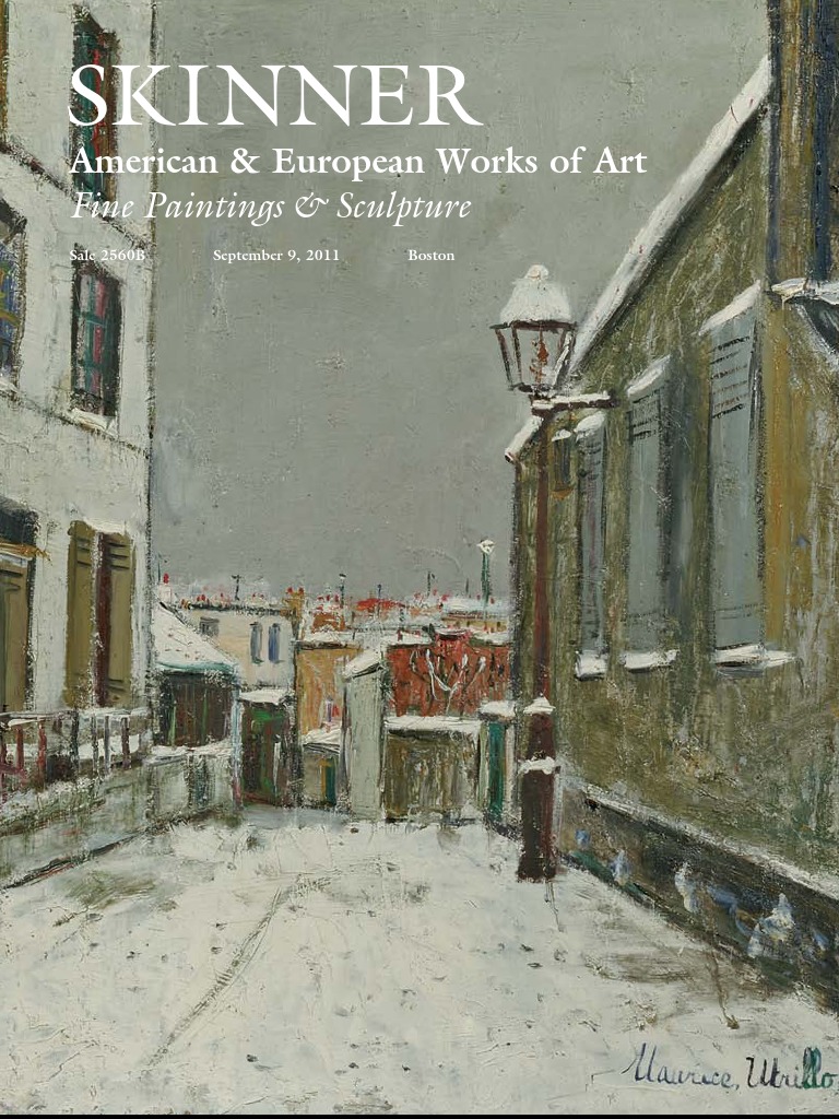 Fine Paintings & Sculpture - Skinner Auction 2560B | PDF | Auction ...