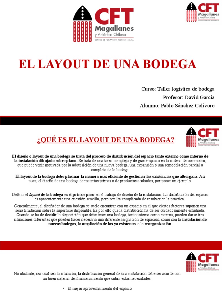La importancia de un diseño eficiente del layout en la bodega | PDF ...