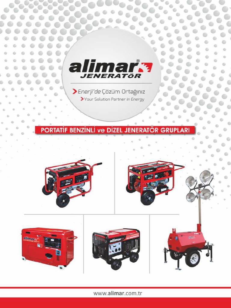 Alimar Portable Gasoline-Dıesel Models | PDF