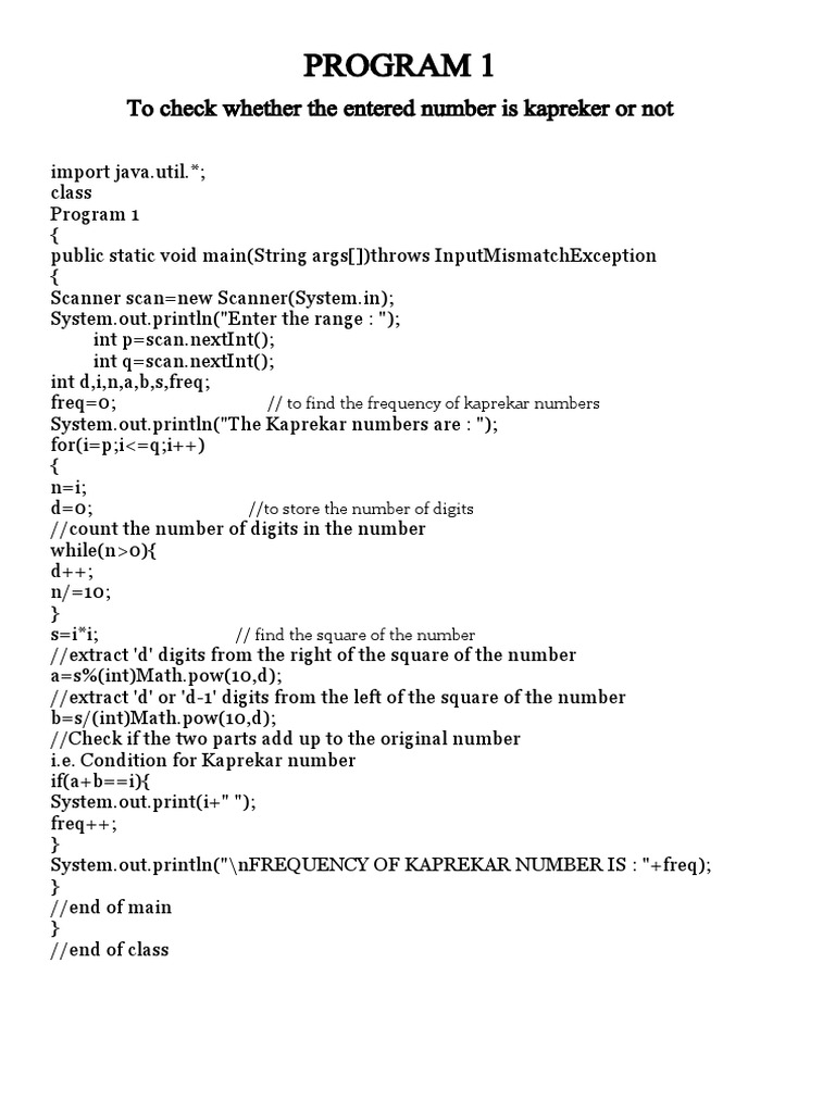 Program 2 | PDF | Integer (Computer Science) | Numbers