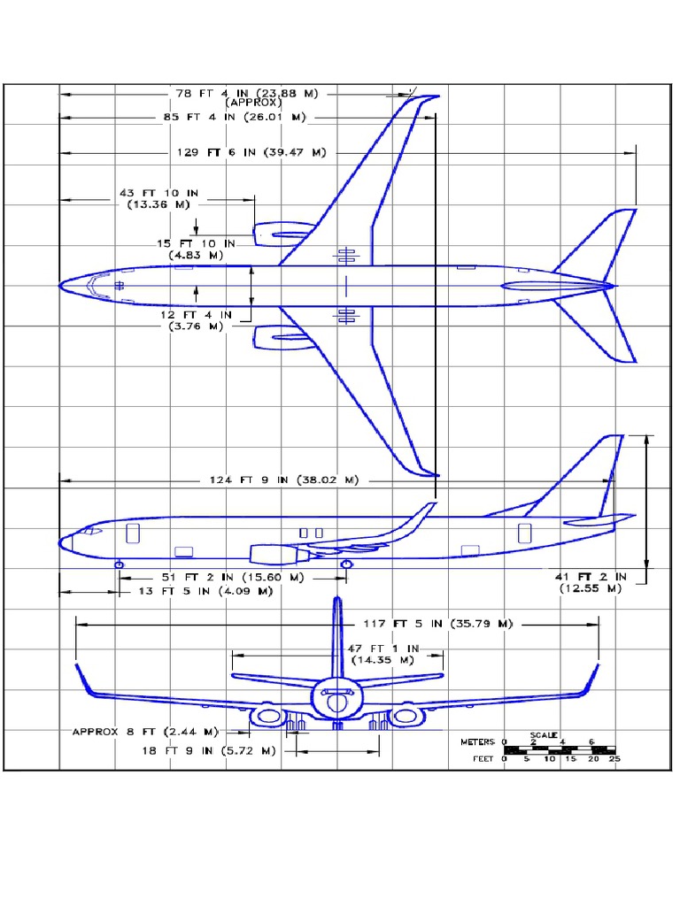 Boeing 737-700 projeto 1-24 | PDF