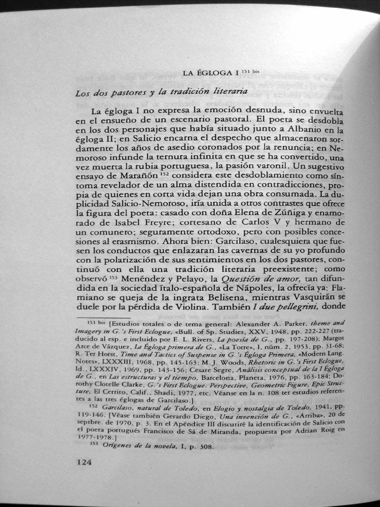Garcilaso-Egloga-I-Lapesa | PDF