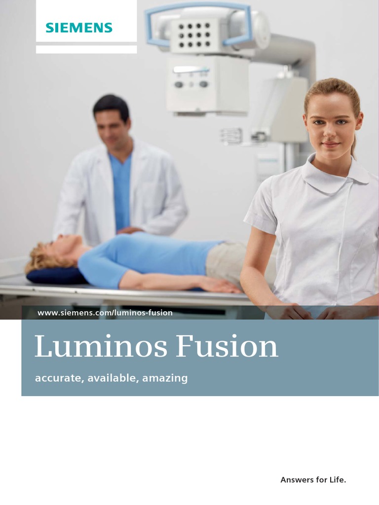 Luminos Fusion Product Brochure | PDF | Radiography | Touchscreen