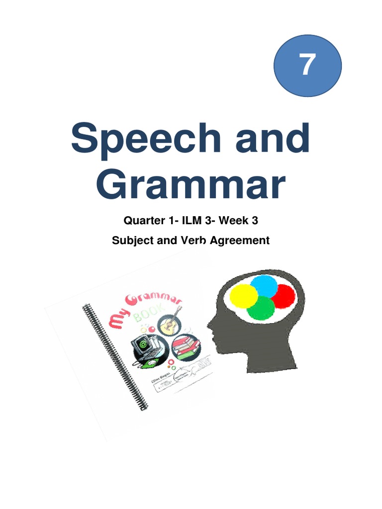 Ilm Q1 W3 Speech | PDF | Grammatical Number | Learning