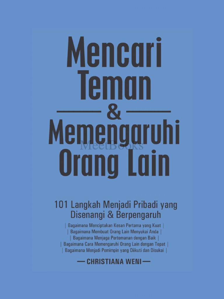 Mencari Teman & Memengaruhi Orang Lain | PDF