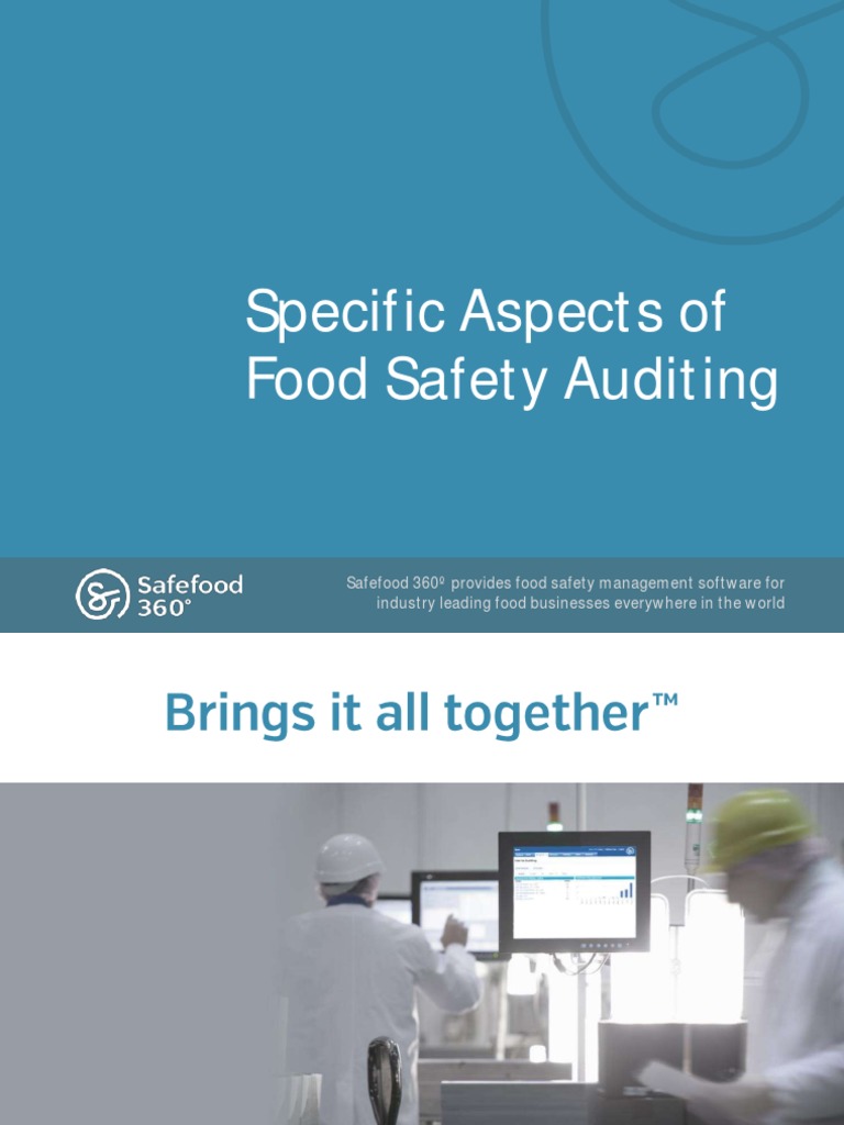 Specific Aspects of Food Safety Auditing | PDF | Audit | Food Safety