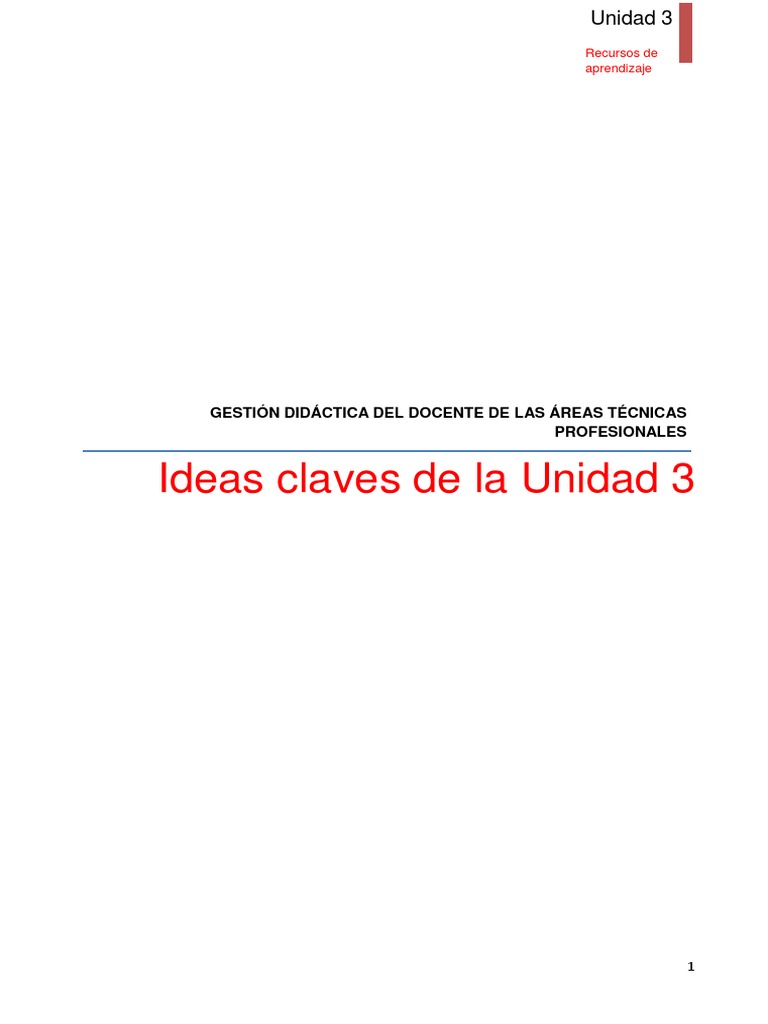 Ideas Clave 3 - Material Docente Ok | PDF | Enseñando | Maestros
