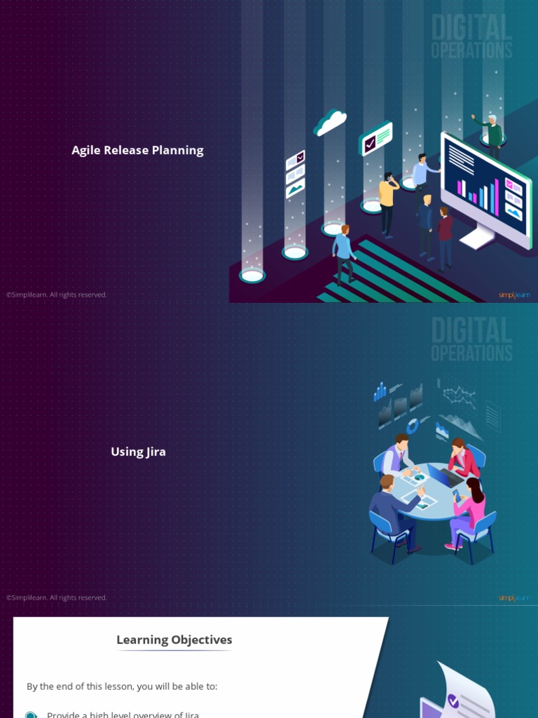 Agile Release Planning with Jira | PDF | Scrum (Software Development) | Databases