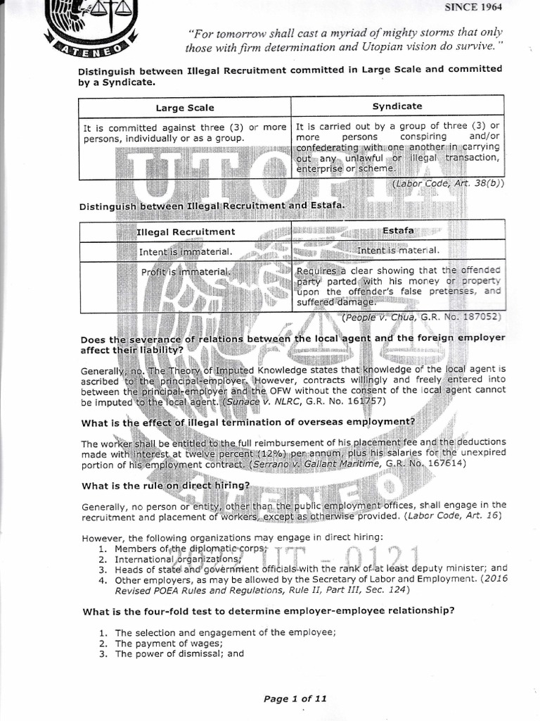 UTOPIA LMT Labor SISSES ONLY WITH WATERMARK | PDF | Strike Action ...