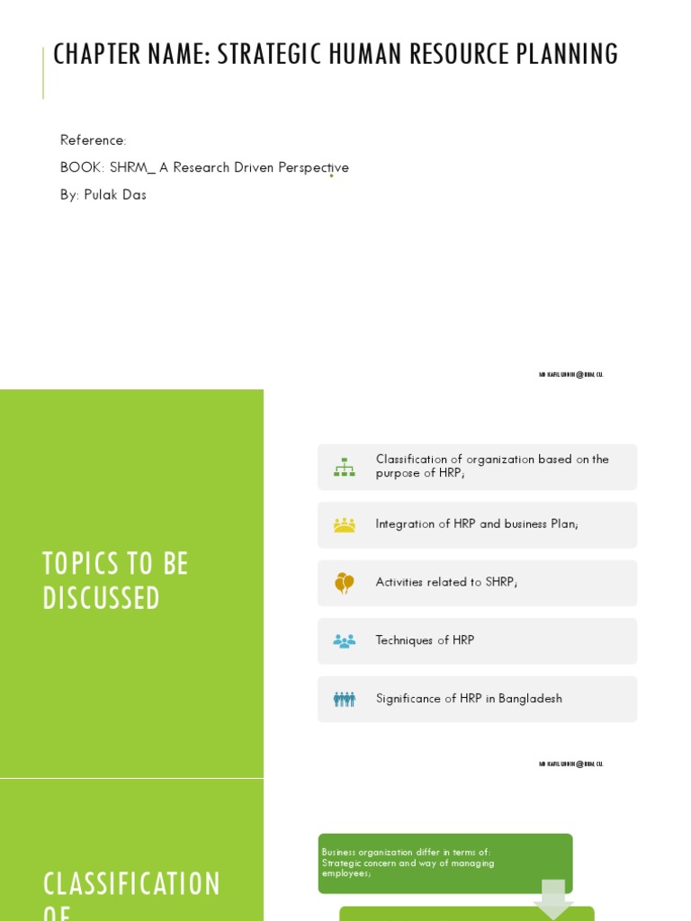 Chpater 4 - SHR Planning | PDF | Human Resource Management | Human ...