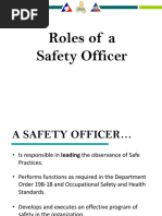 Roles and Responsibilities of HSE Officer | PDF | Occupational Safety ...