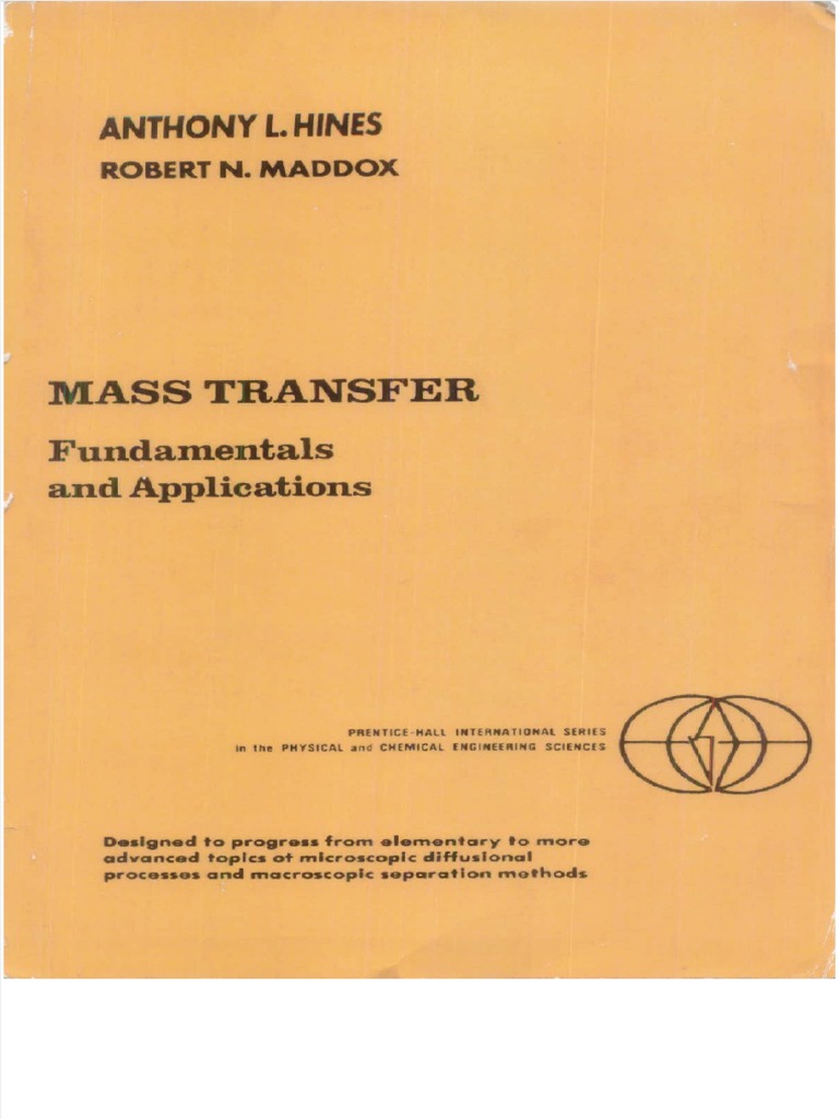 Transferencia de Masa Maddox PDF | PDF
