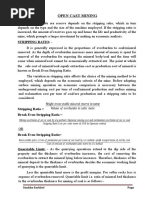 Open Cast Mining Design and Methods | PDF | Coal Mining | Mining