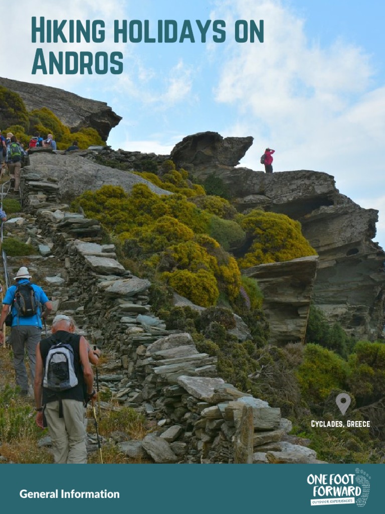 Hiking on Andros | PDF | Trail | Hiking