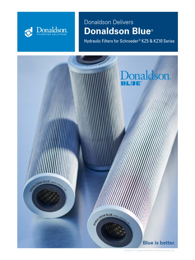 Donaldson Blue Hydraulic Filters | PDF | Physical Sciences