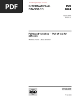 En ISO 4624 - Pull-Off Test For Adhesion | PDF | International ...