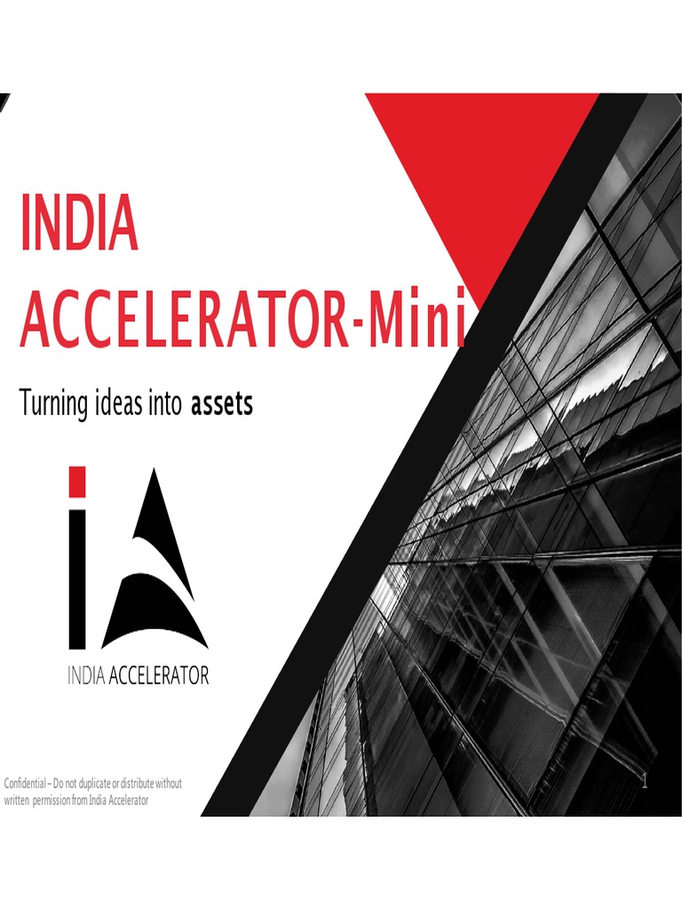 IA Mini One Pager-1 | PDF | Corporate Finance | Venture Capital