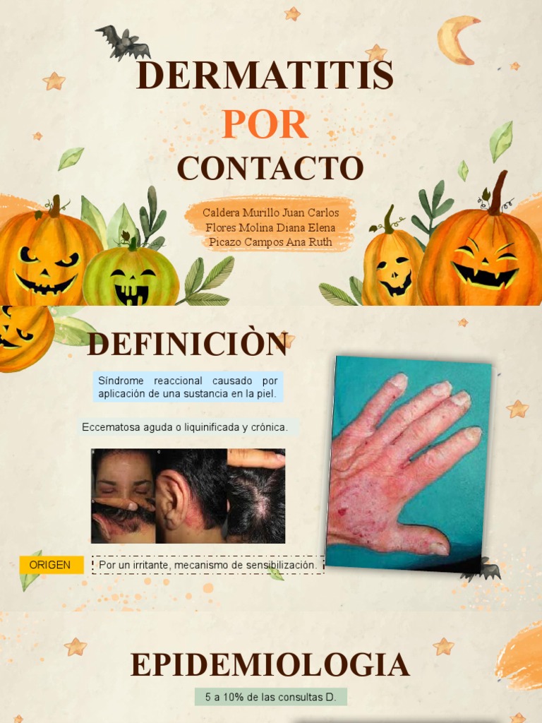 Dermatitis por Contacto: Guía Completa | PDF | Alergia | Medicina CLINICA