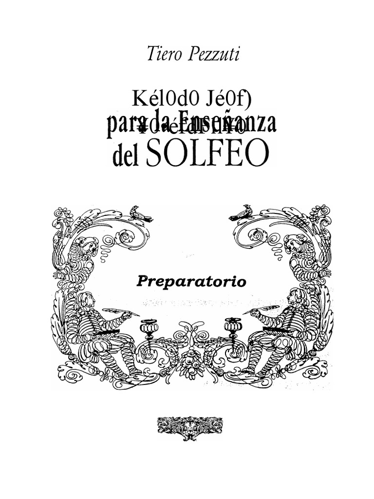 +método Teórico Práctico para El Solfeo | PDF | Clave | Escala (música)