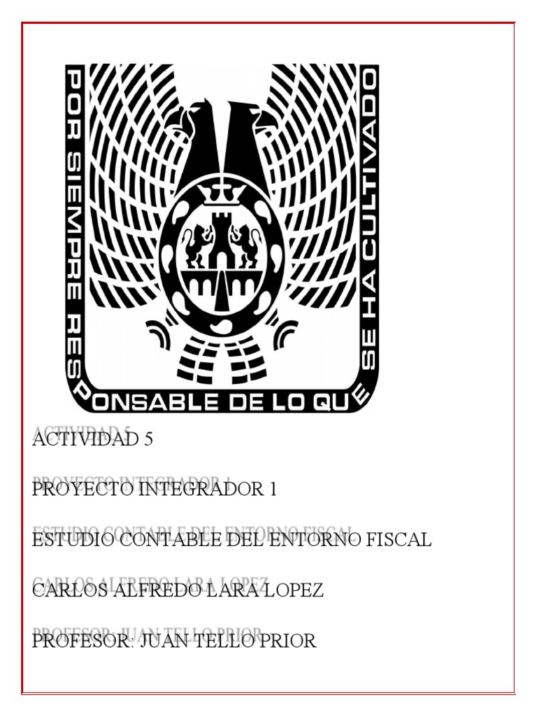 Act7 Proyecto1y2 | PDF | Impuesto sobre la renta | Impuestos