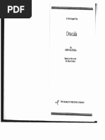 Dracula Play Script | PDF | Count Dracula | Mina Harker