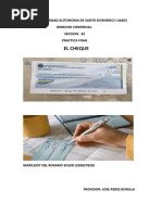 Ley de Cheques | PDF
