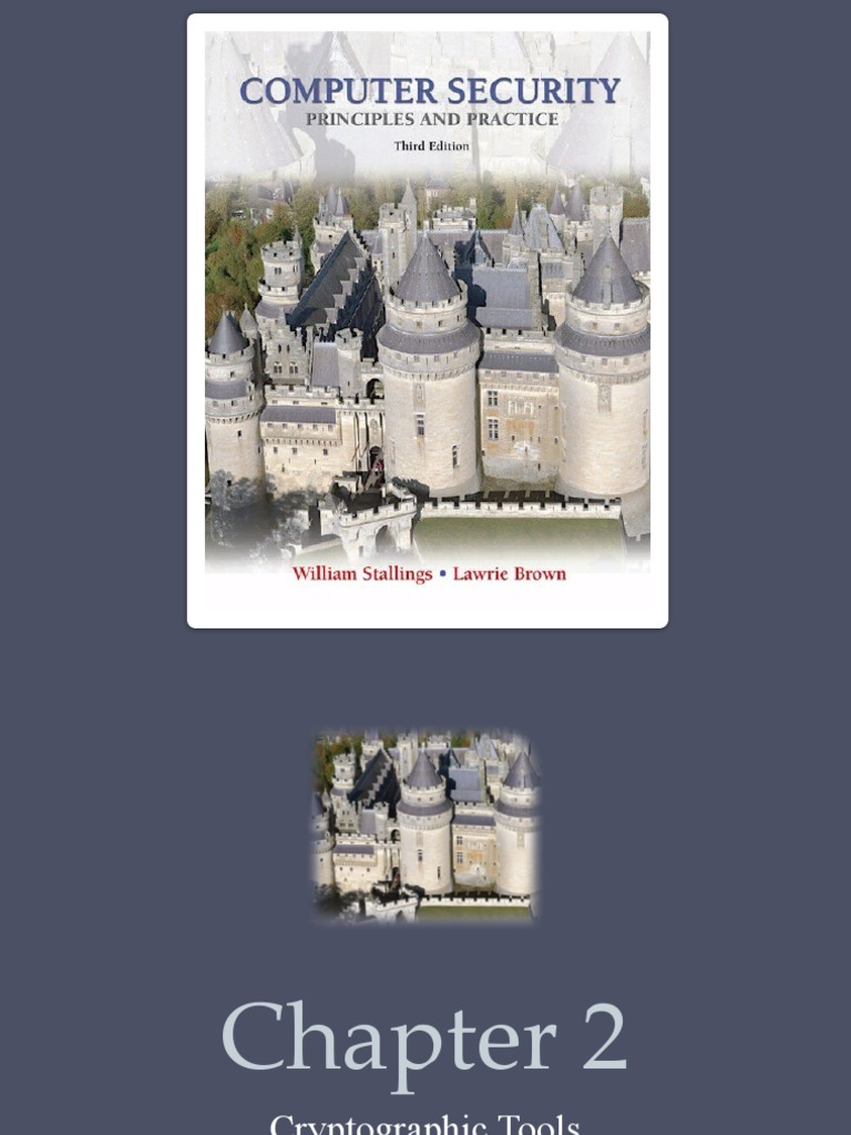 CH02 CompSec3e | PDF | Cryptography | Public Key Cryptography