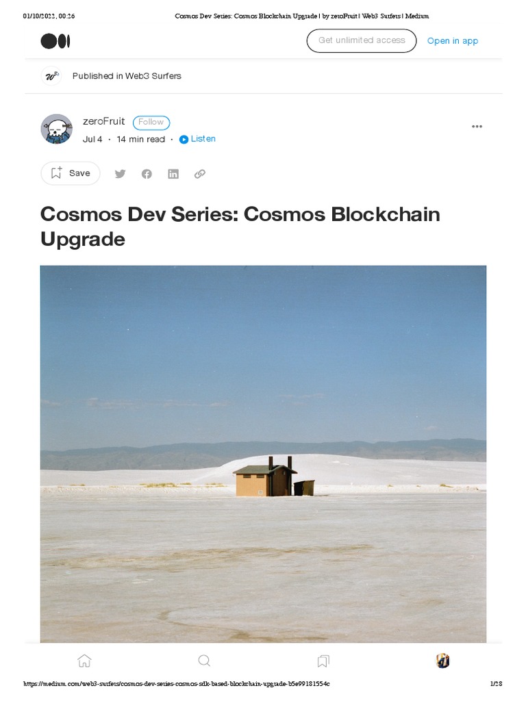 Cosmos SDK Node Upgrade Guide | PDF | Application Software | Json