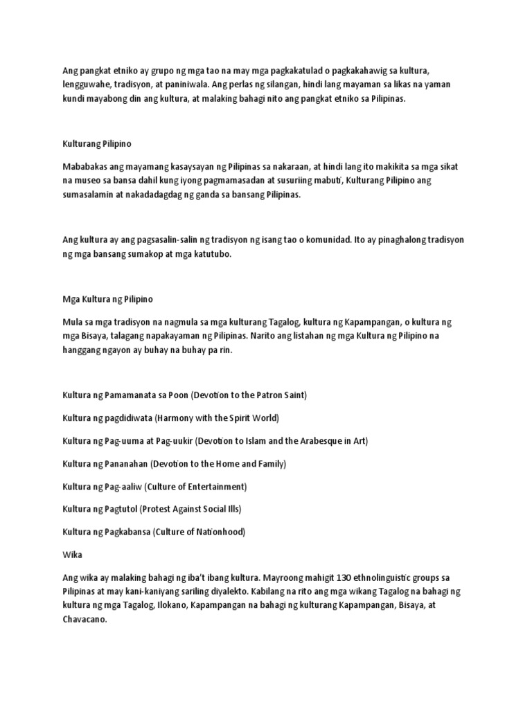 Filipino Module | PDF