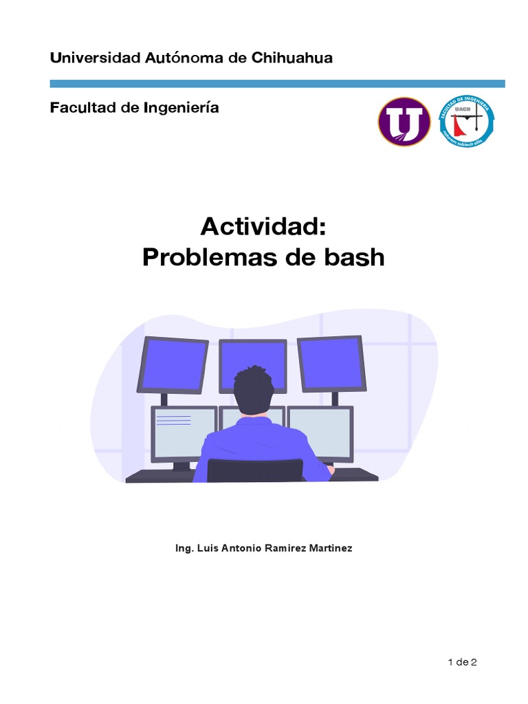 Problemas de Bash Script | PDF
