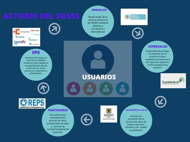 Diagrama SGSSS | PDF | Cuidado de la salud | Servicios públicos