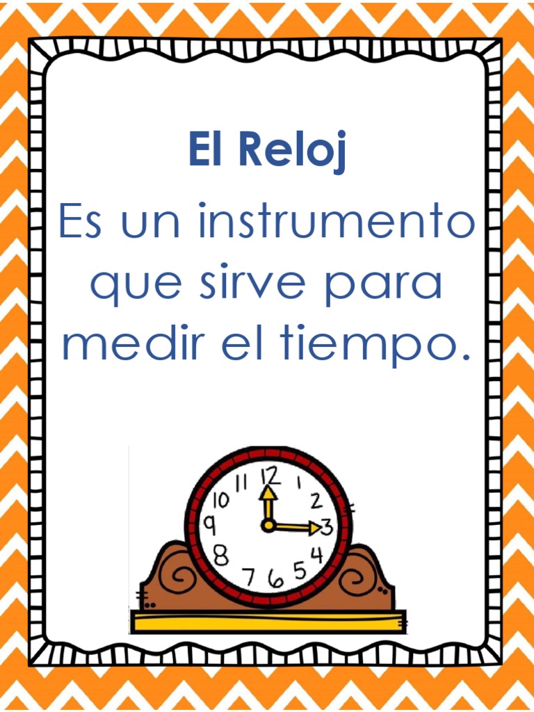 Actividades para Aprender el Reloj | PDF