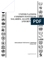 UN Salary Scales and Increments Guide | PDF