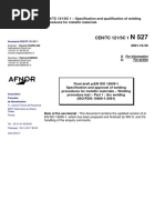 Bs en Iso 15607 2019 | PDF | Welding | Construction