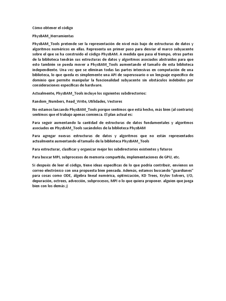 Cómo Obtener El Código Fisica Computacional | PDF