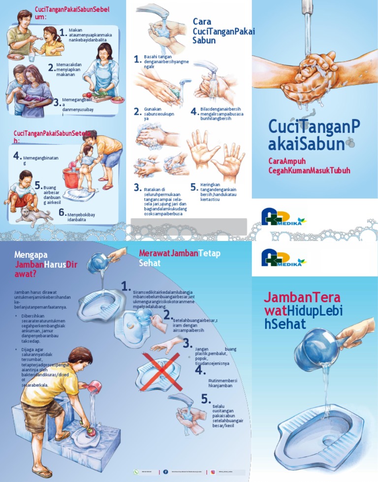 Leaflet Cuci Tangan | PDF