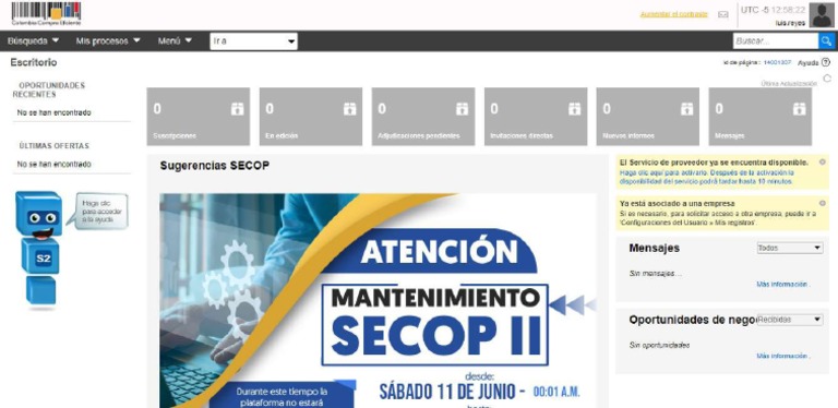 23 - Inscripcion en El SECOP II | PDF