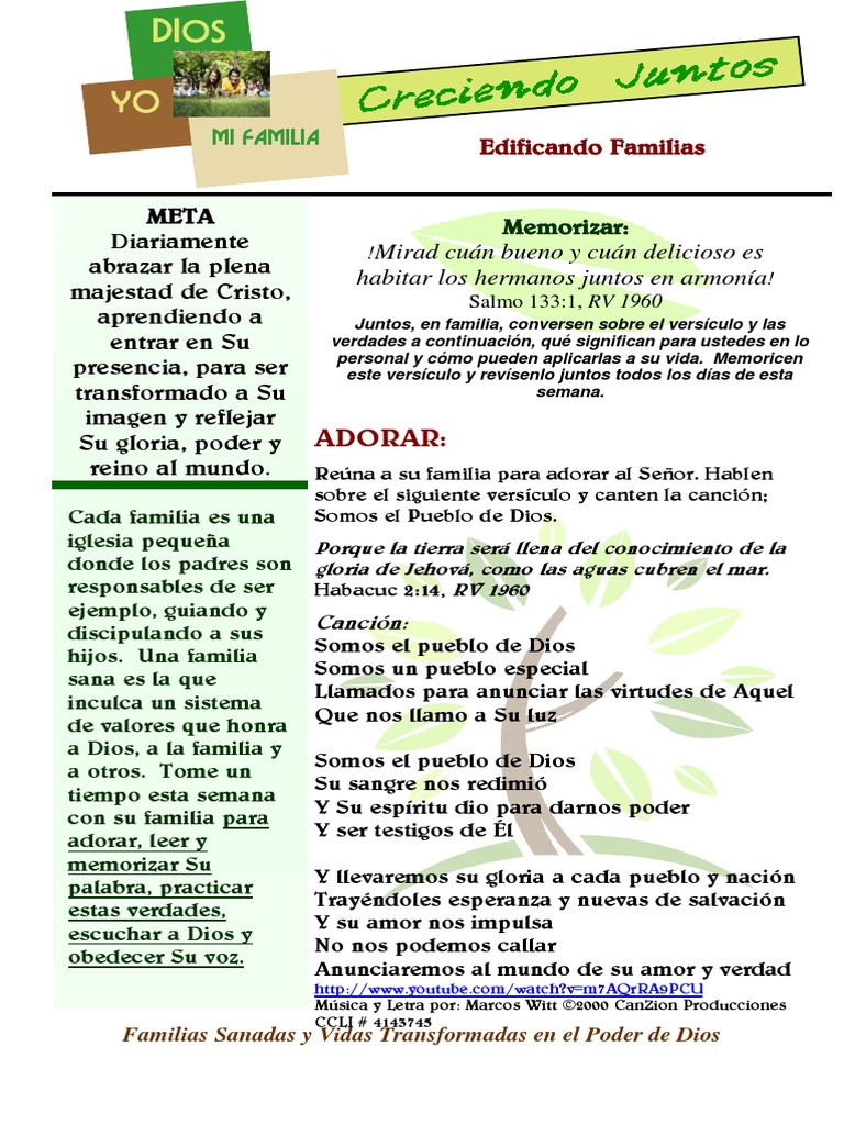 Edificando Familias | PDF | Bendición | Dios