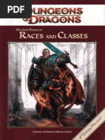 5e Races and Subraces Chart - All Races | PDF | Elf (Dungeons & Dragons ...