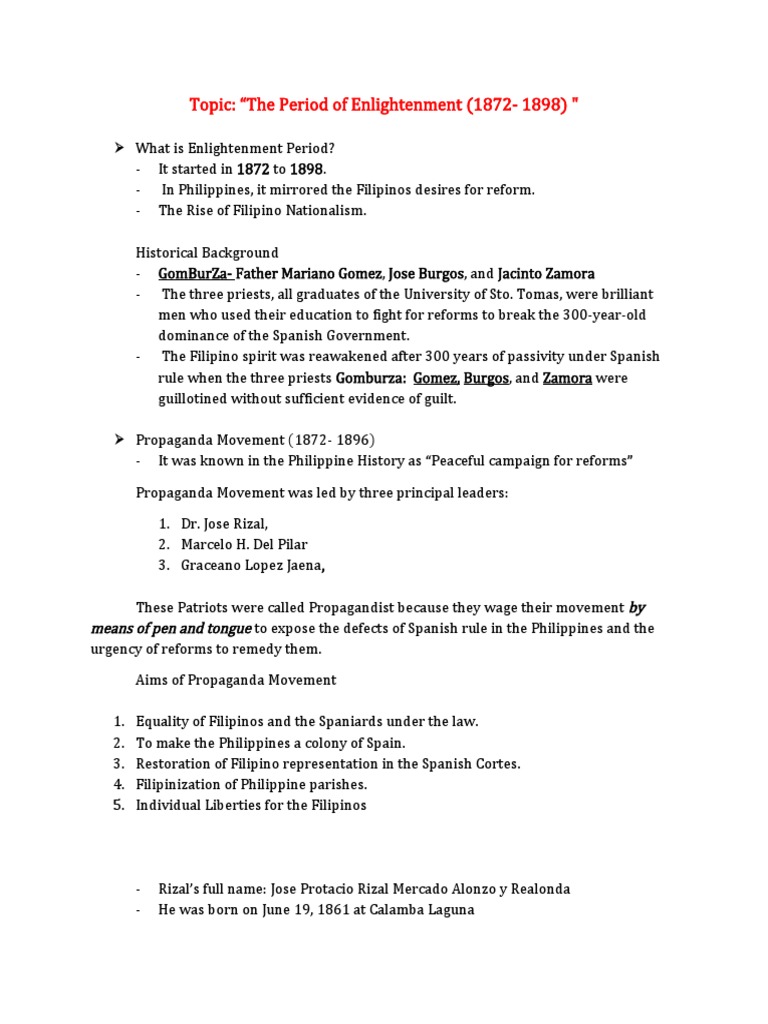 Lesson Plan - Enlightenment Period | PDF | History
